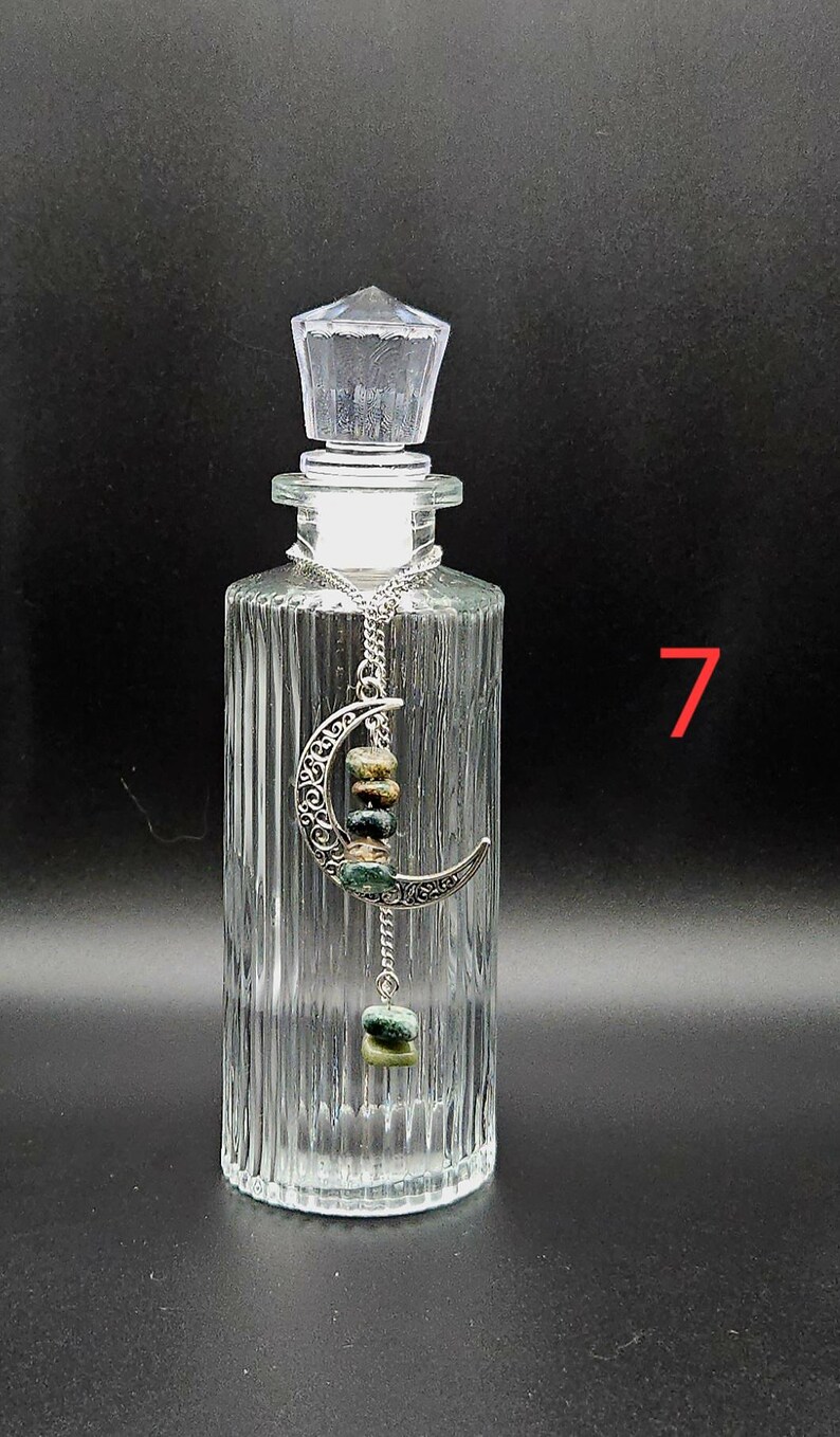 Moonwater Jar / Moon and Crystal Bottle, Moon Water Ritual Kit / Witch ...