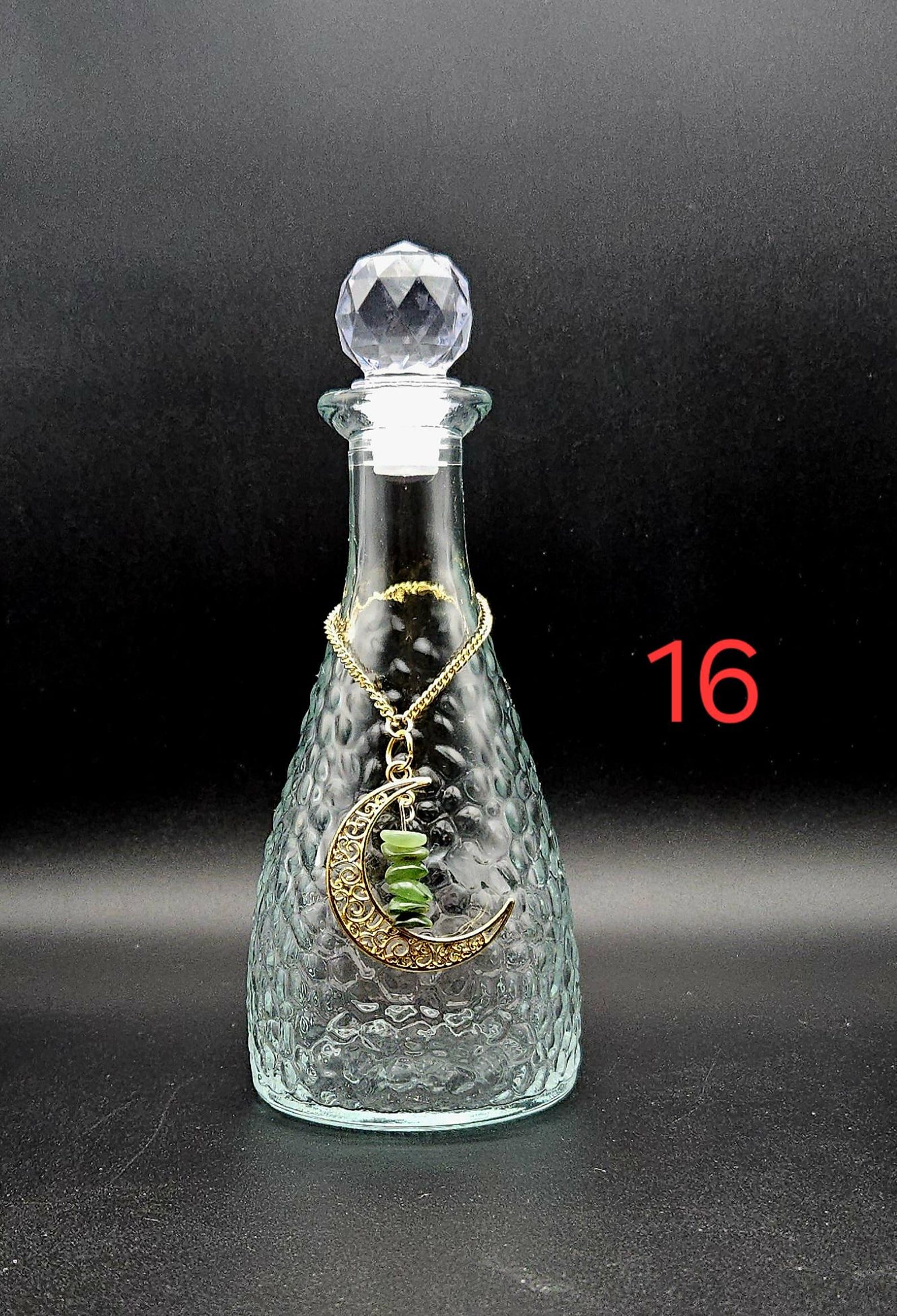 Moonwater Jar / Moon and Crystal Bottle, Moon Water Ritual Kit / Witch ...
