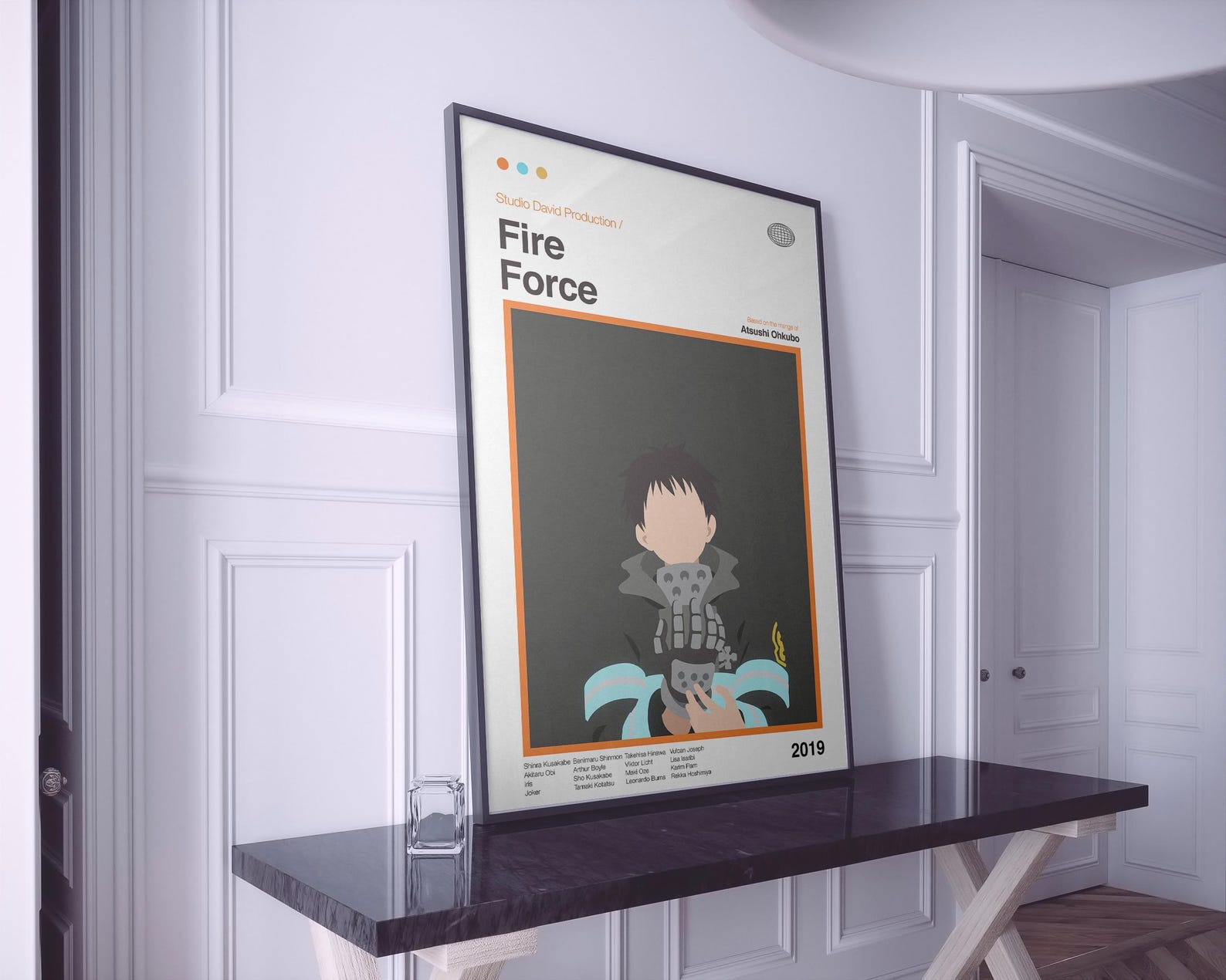 Fire Force Anime Poster, Manga Wall Art - Etsy