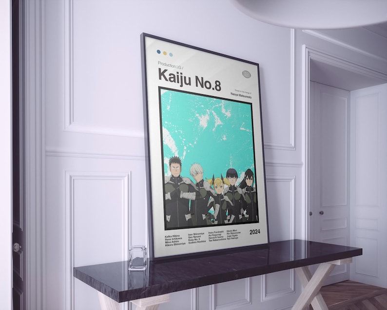 Kaiju No. 8 Anime Poster: Manga Wall Art - Etsy