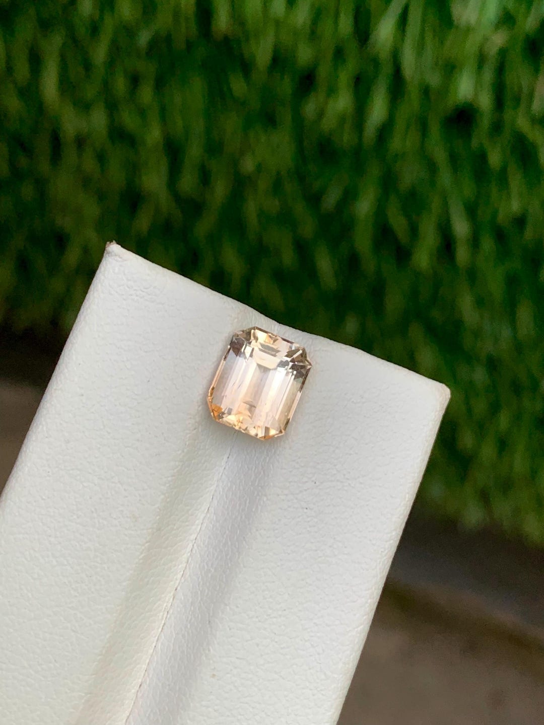 Golden Topaz 4.10ct Emerald Cut — Skardu Pakistan Topaz - Etsy