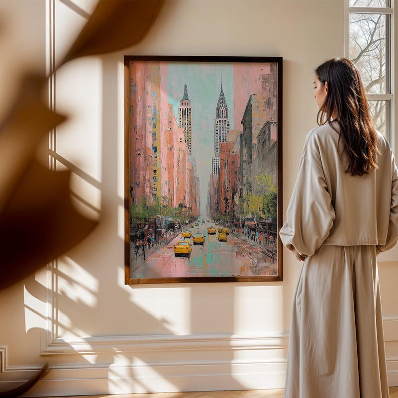 New York Art Small - Etsy UK
