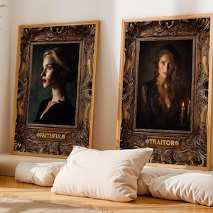 Traitors Frame Wall - Etsy UK