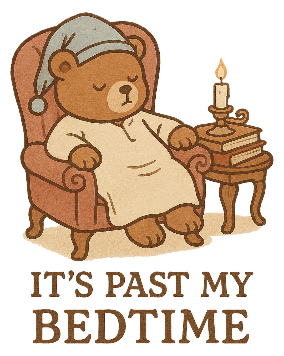It's Past My Bedtime Png, Funny Sleppy Bear Png, Funny Bear Meme Png ...