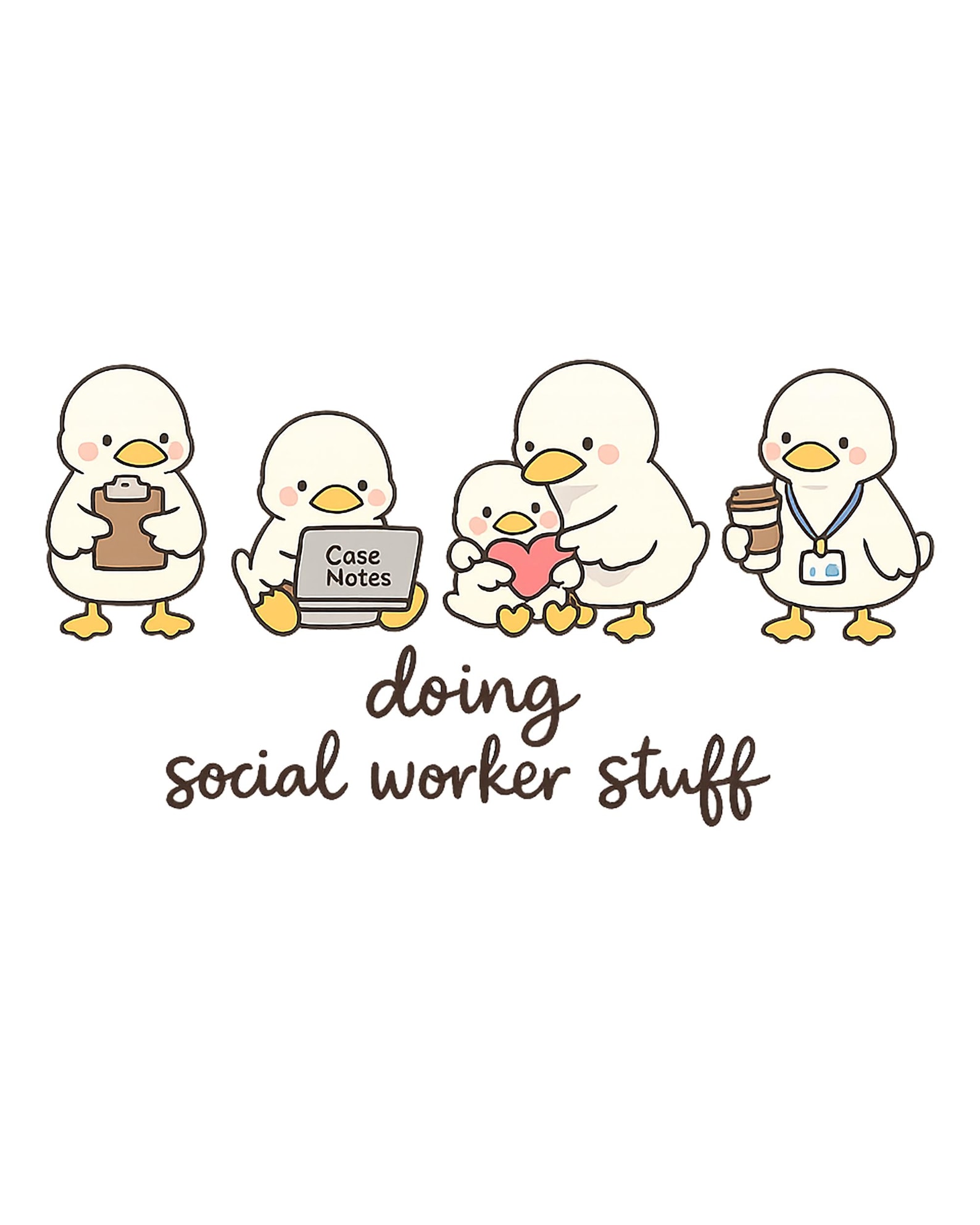 Cute Social Worker Png, Case Manager Png, School Counselor Png, Mental ...