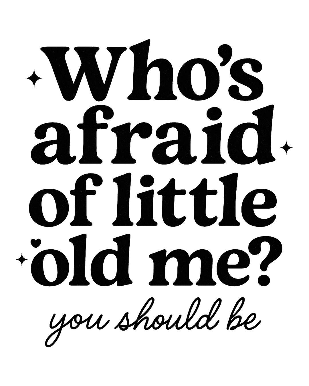 Who’s Afraid of Little Old Me Png - You Should Be Png - Fan Png - Music ...