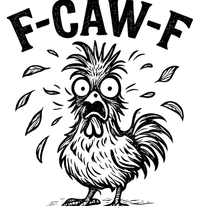 F Caw F Svg Files - Etsy