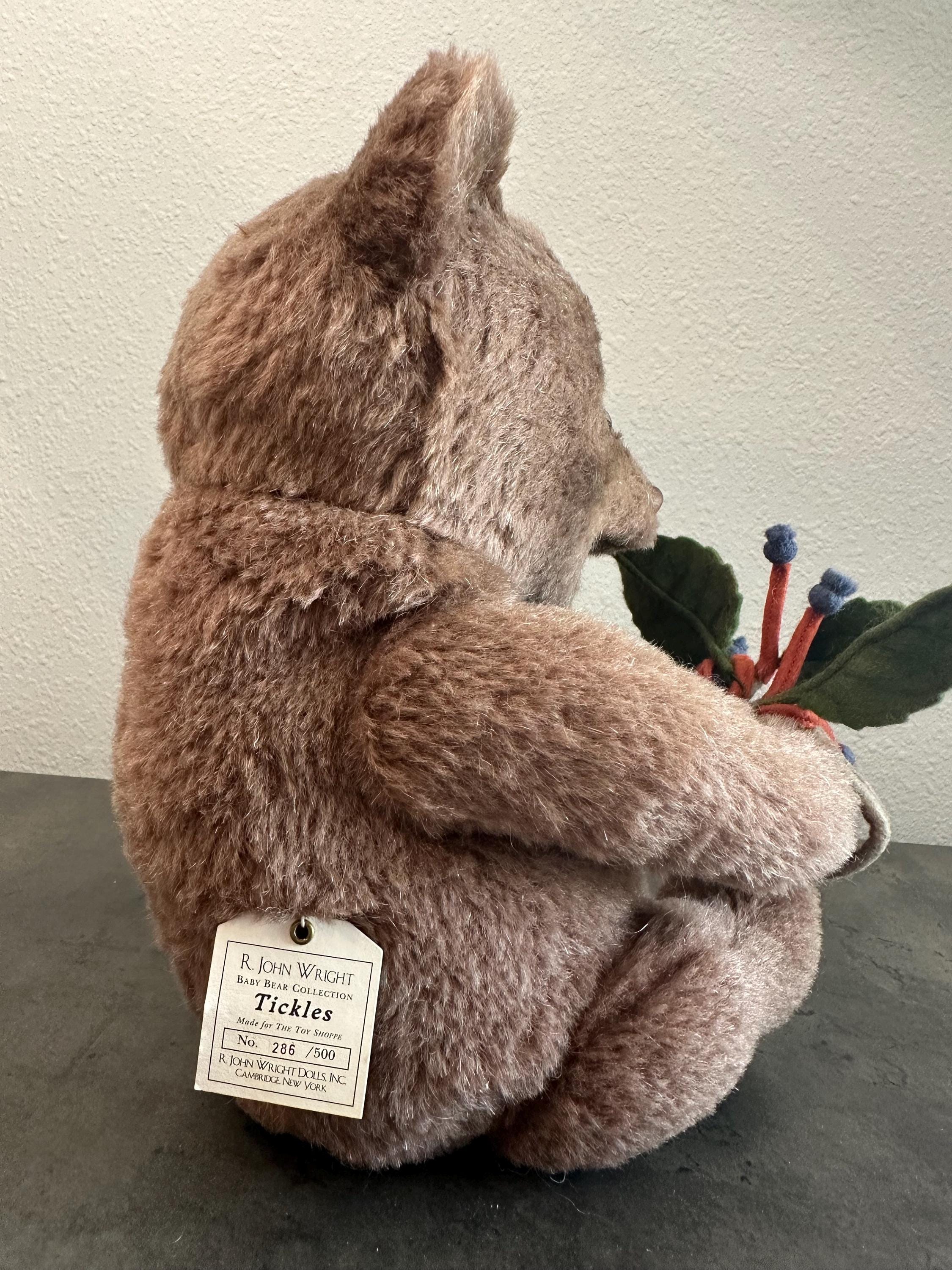 R. John Wright Baby Bear Collection "tickles" — NIB, Limited Edition #286/500 — 2000 - Etsy
