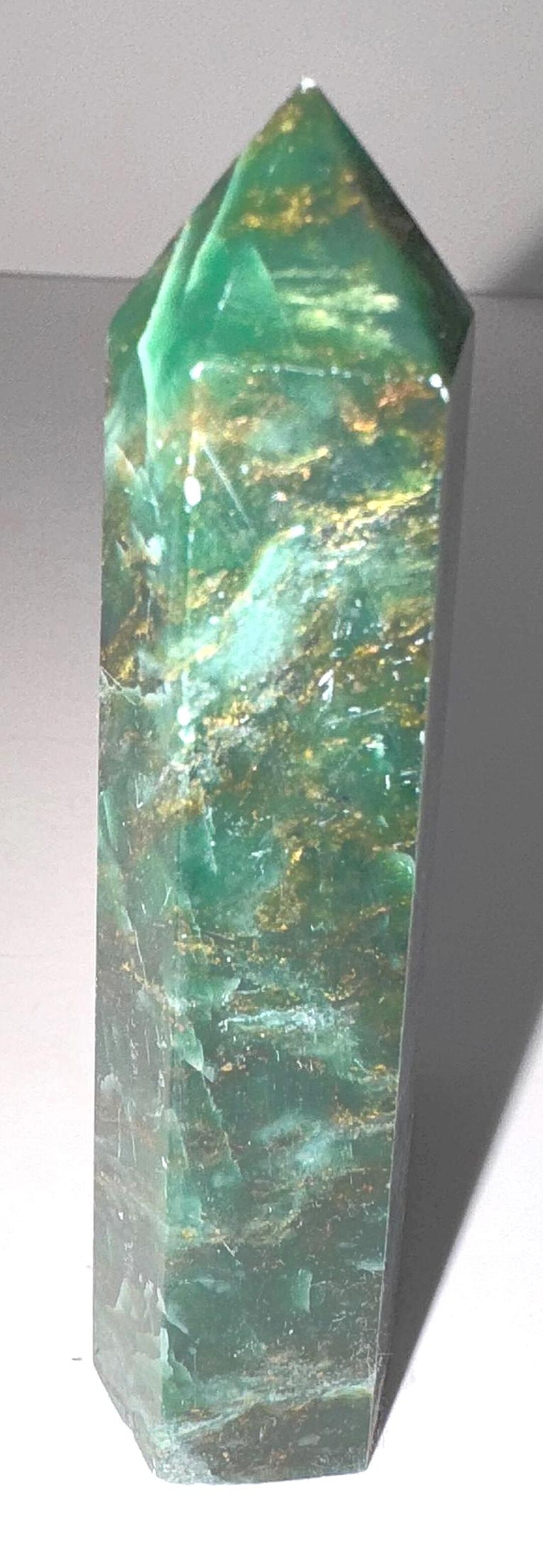 Emerald Crystal Tower, Altar Decor - Etsy