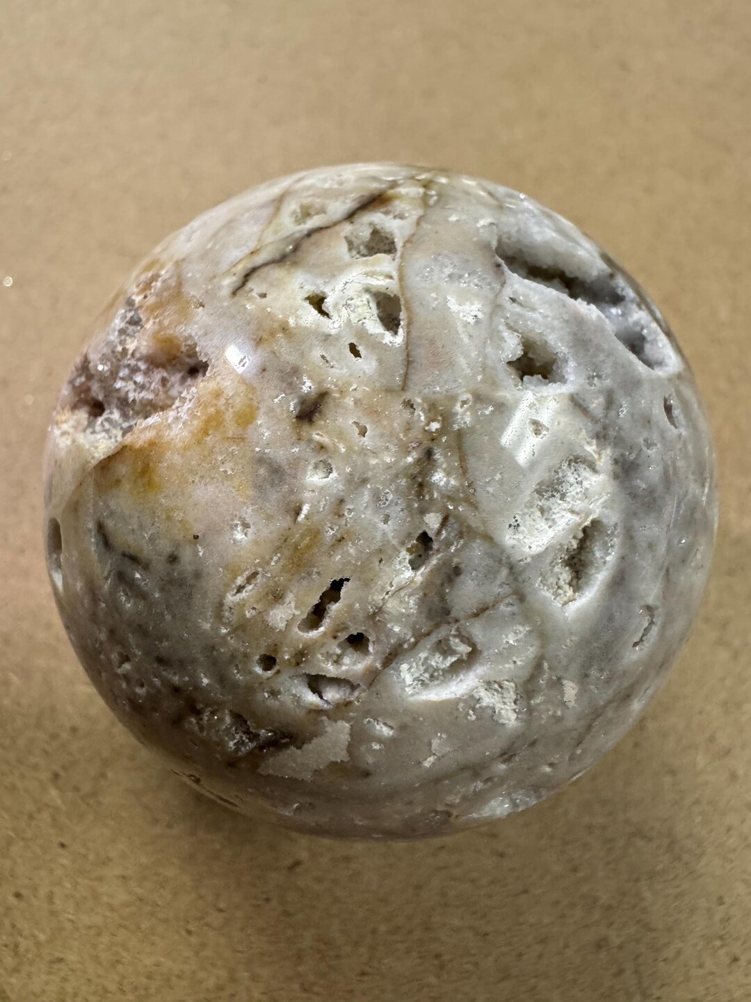Polished Sphalerite Sphere, Metaphysical Crystal (52.1mm) - Etsy