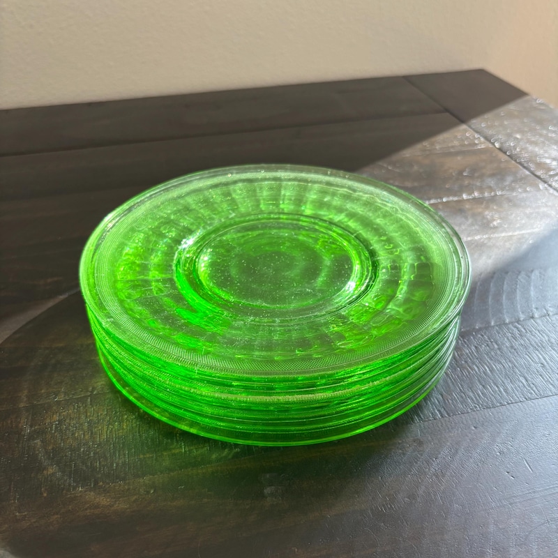 Block Optic Uranium Plate - Etsy