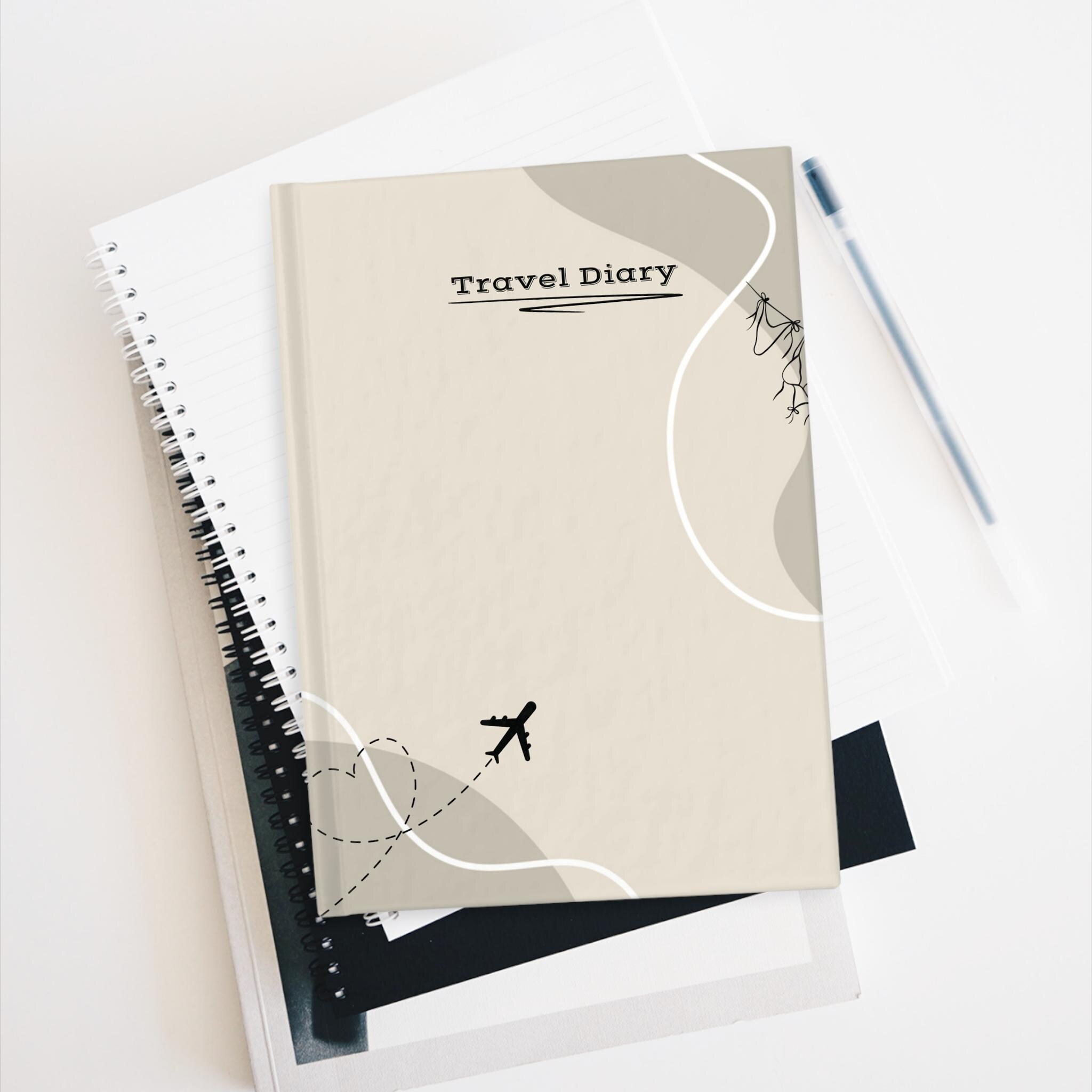 Elegant Travel Diary Journal, Gratitude Notebook, Travel Memories Book ...