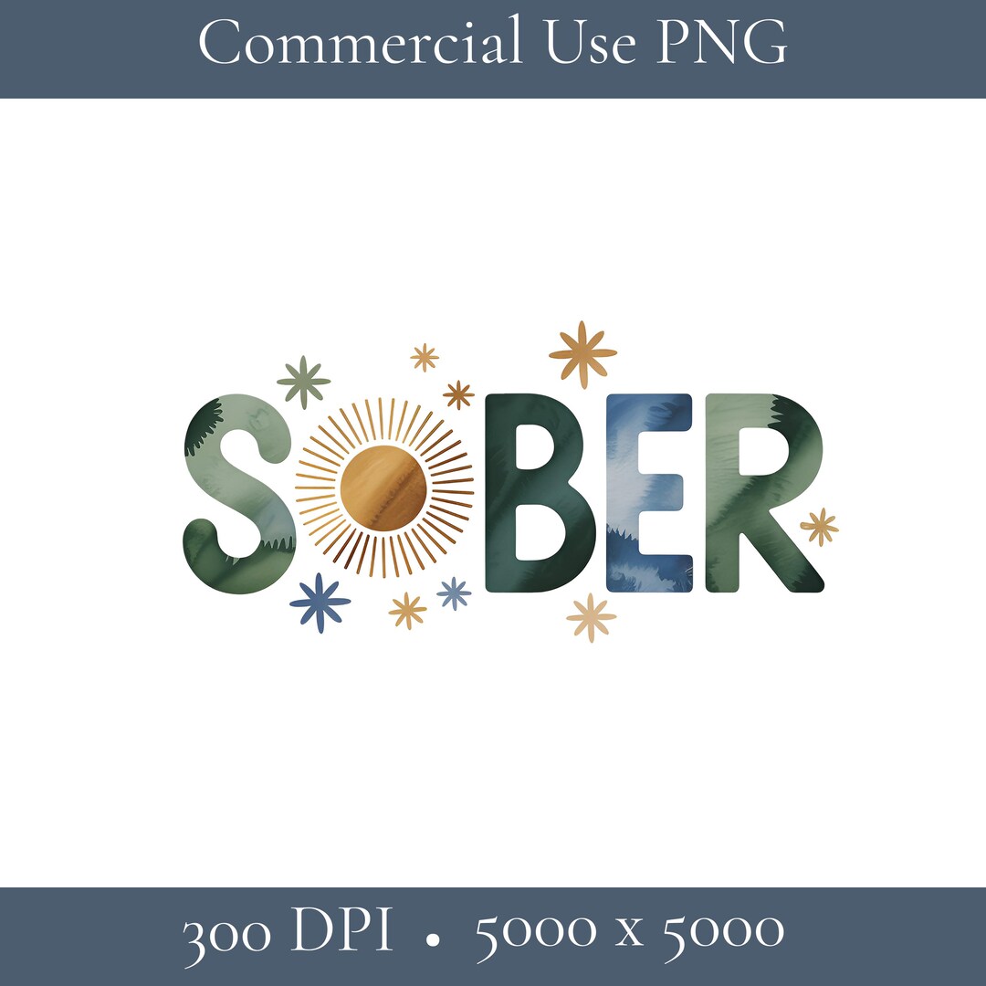 Sobriety Shirt PNG, Sober Lifestyle Sublimation Design, Alcohol Free ...