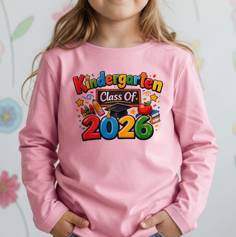 Maternelle classe de 2026 PNG, sublimation de l'obtention du diplôme ...