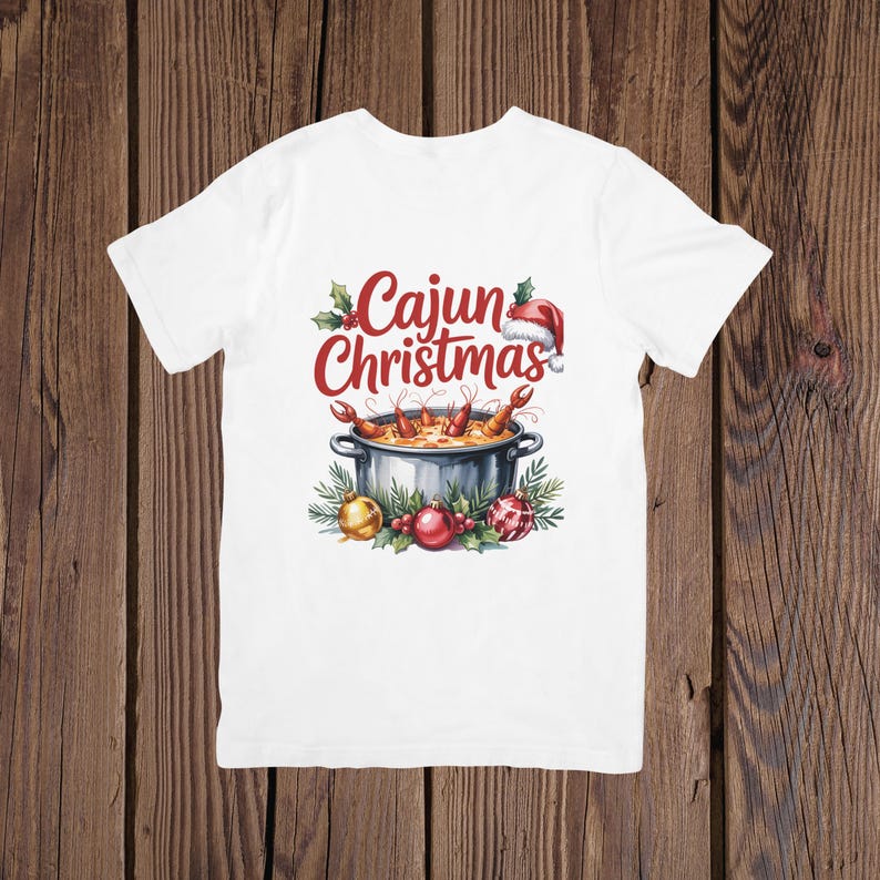 Cajun Christmas Clip Art, Cajun Christmas PNG, Southern Holiday ...