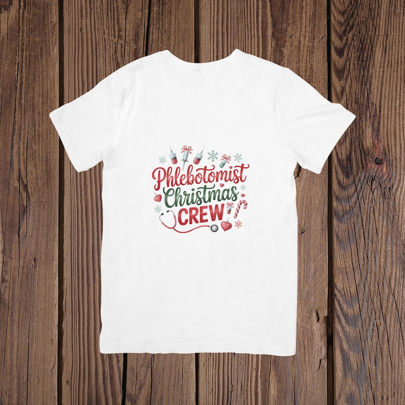 Phlebotomy Christmas PNG, Medical Holiday Design, Phlebotomist Staff ...