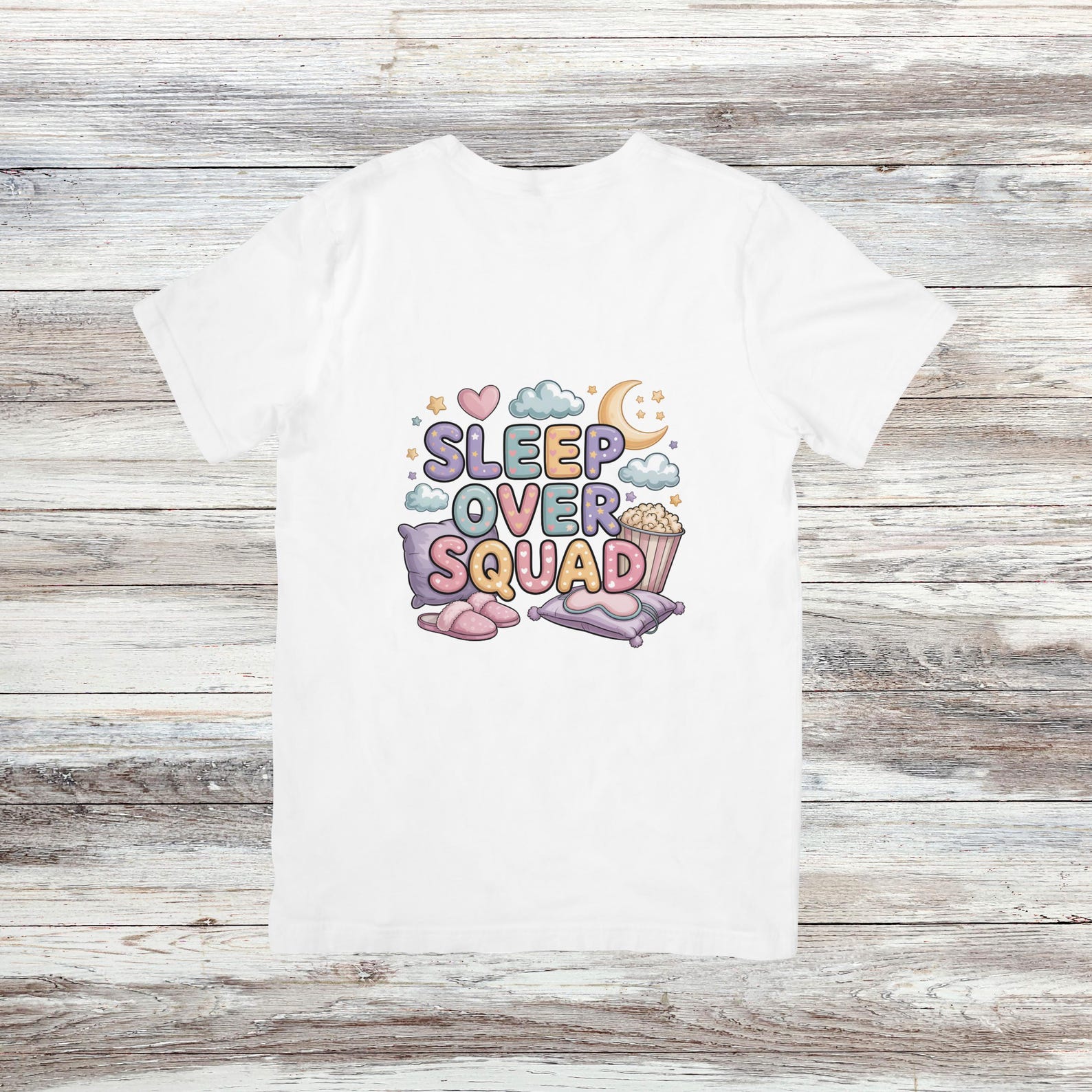 Sleepover Squad PNG, Slumber Party Clip Art, Sleepover Birthday Party ...