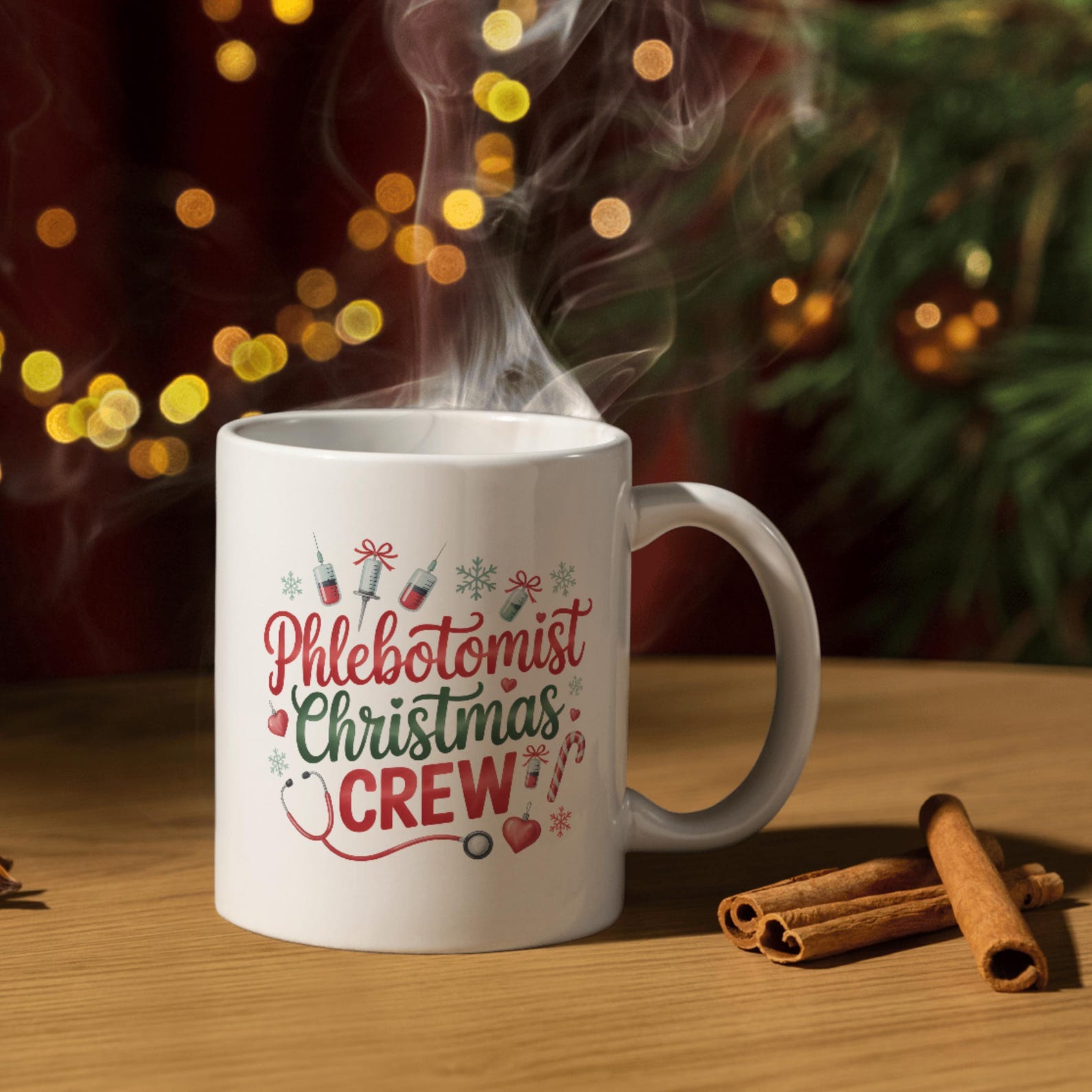 Phlebotomy Christmas PNG, Medical Holiday Design, Phlebotomist Staff ...