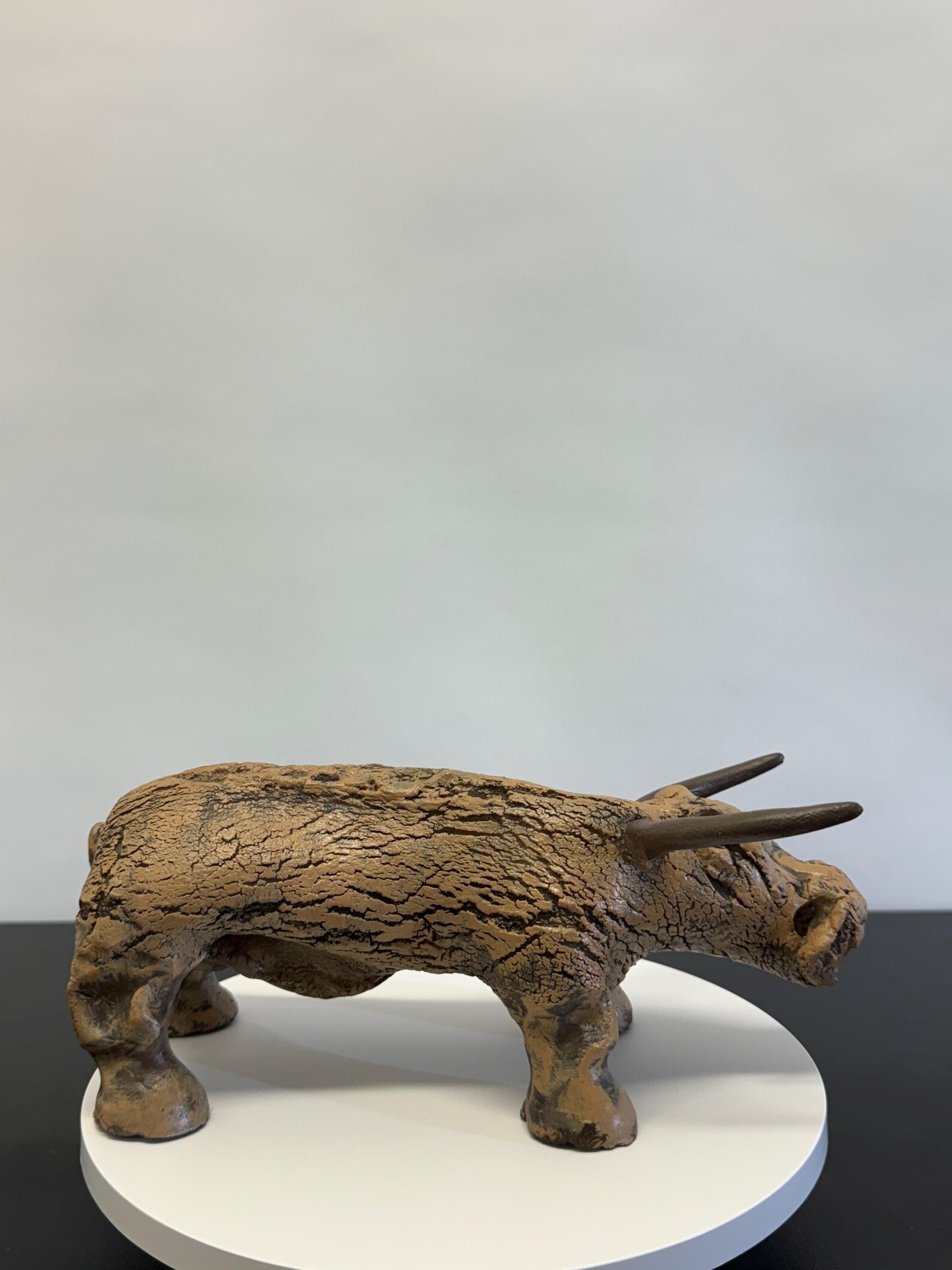 Bull Sculpture | Handmade Marble Effect Animal Figurine Sculpture| Home ...