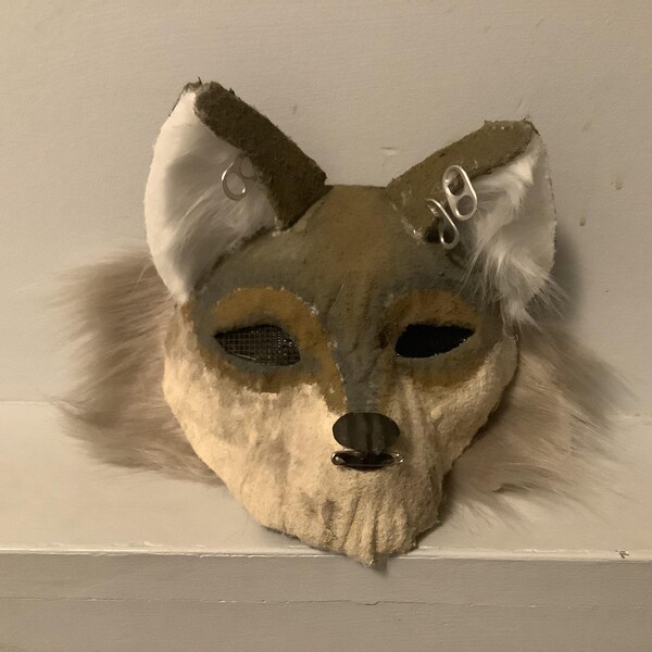 Coyote Mask - Etsy