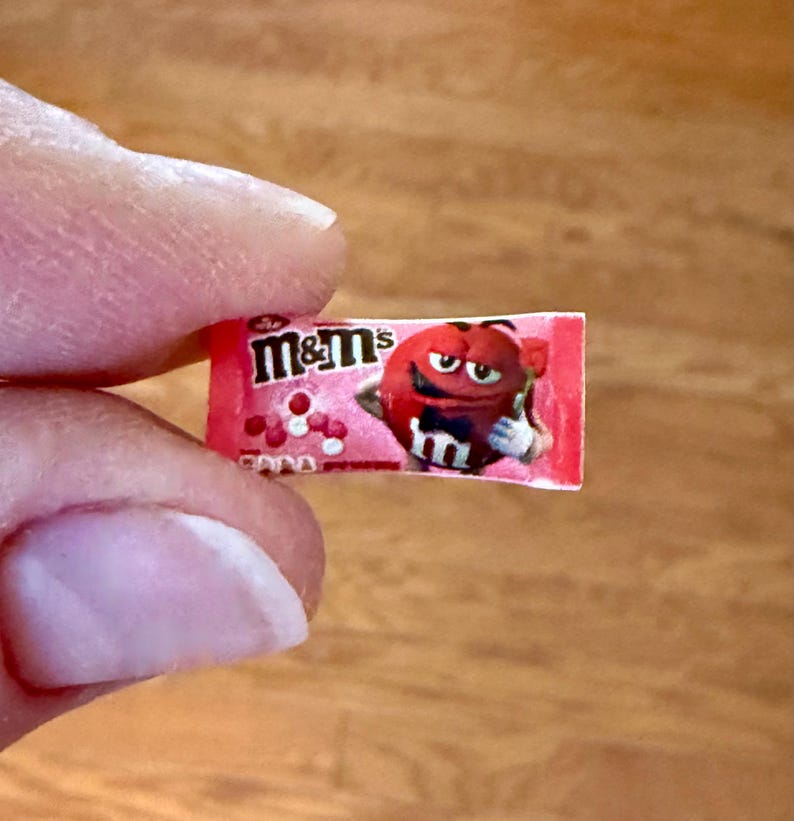 Miniature Mms- Valentine Theme Candy - Etsy