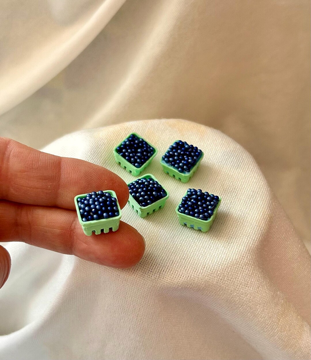 Mini Blueberries - Etsy