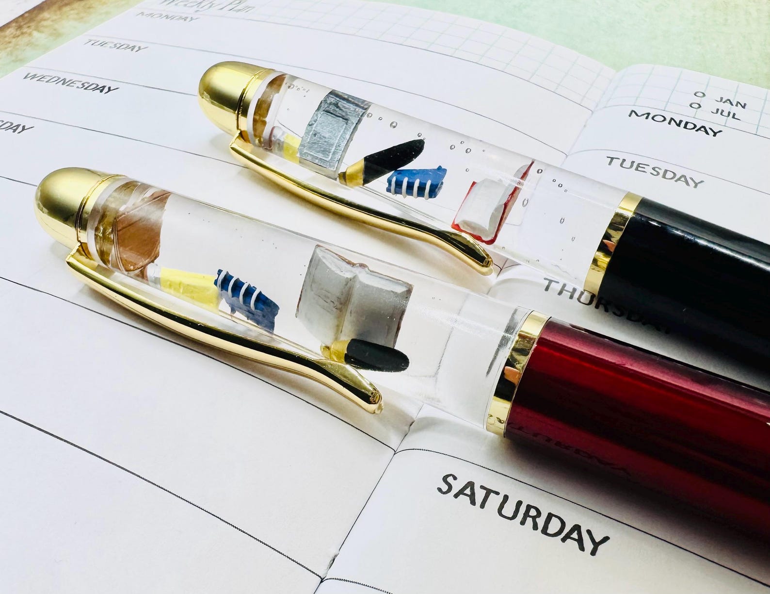 Writer Essential - Themed Float Pen/ Gift for Authors, Writer, Bookish ...