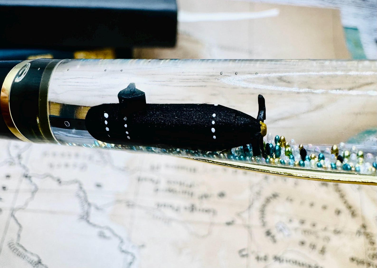 Military Submarine Float Pen, Novelty Navy Gift With Refill - Etsy