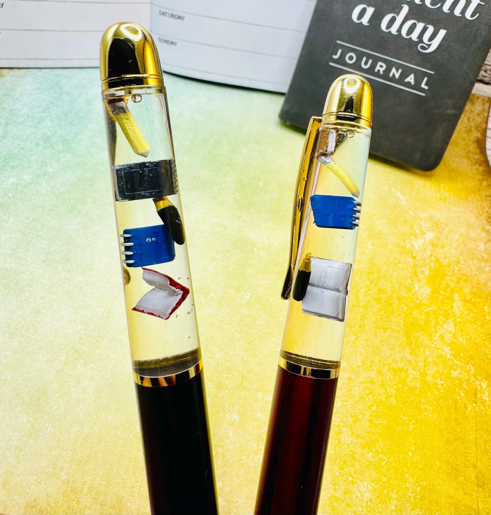 Writer Essential - Themed Float Pen/ Gift for Authors, Writer, Bookish ...