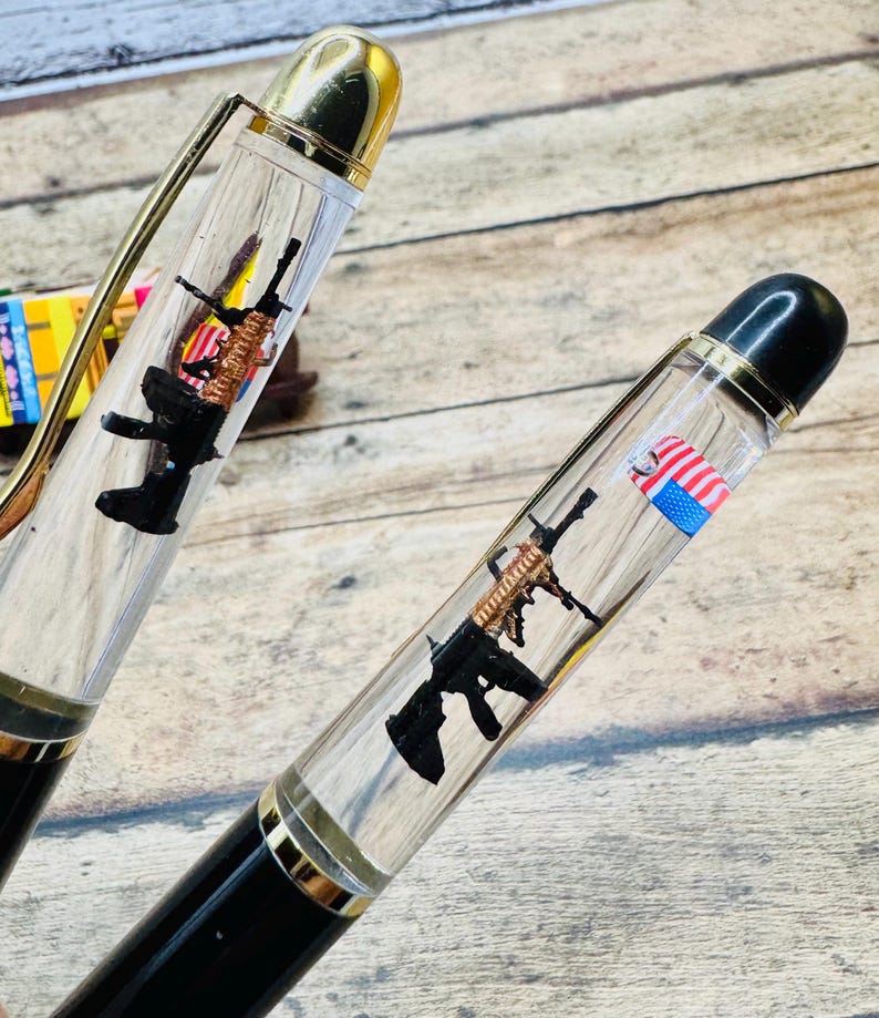 Military M27 Infantry Automatic Rifle Float Pen /usmc/armed Forces Gift ...