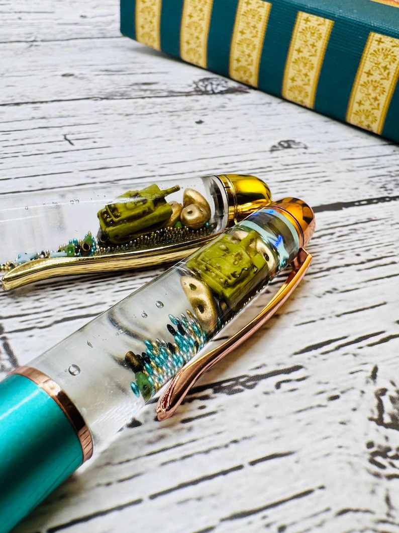 Military Tank Float Pen, Novelty Army Gift With Refill - Etsy