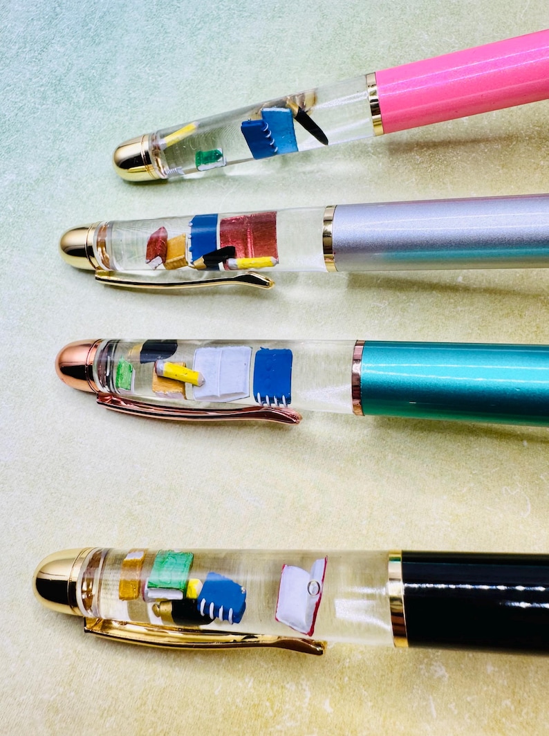Writer Essential - Themed Float Pen/ Gift for Authors, Writer, Bookish ...