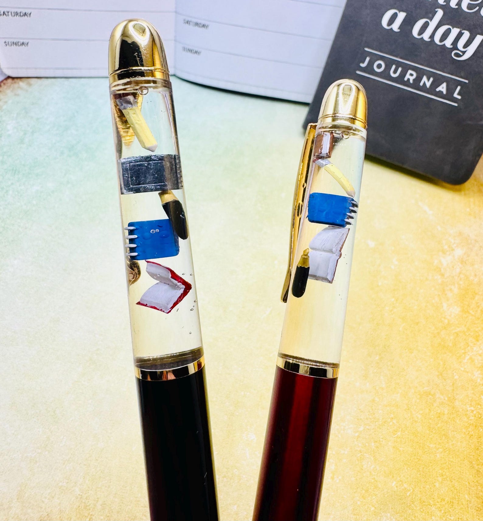 Writer Essential - Themed Float Pen/ Gift for Authors, Writer, Bookish ...