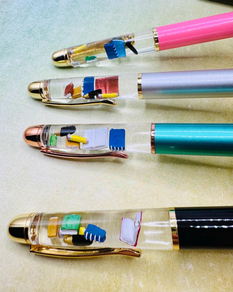 Writer Essential - Themed Float Pen/ Gift for Authors, Writer, Bookish ...