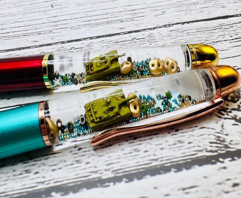 Military Tank Float Pen, Novelty Army Gift With Refill - Etsy