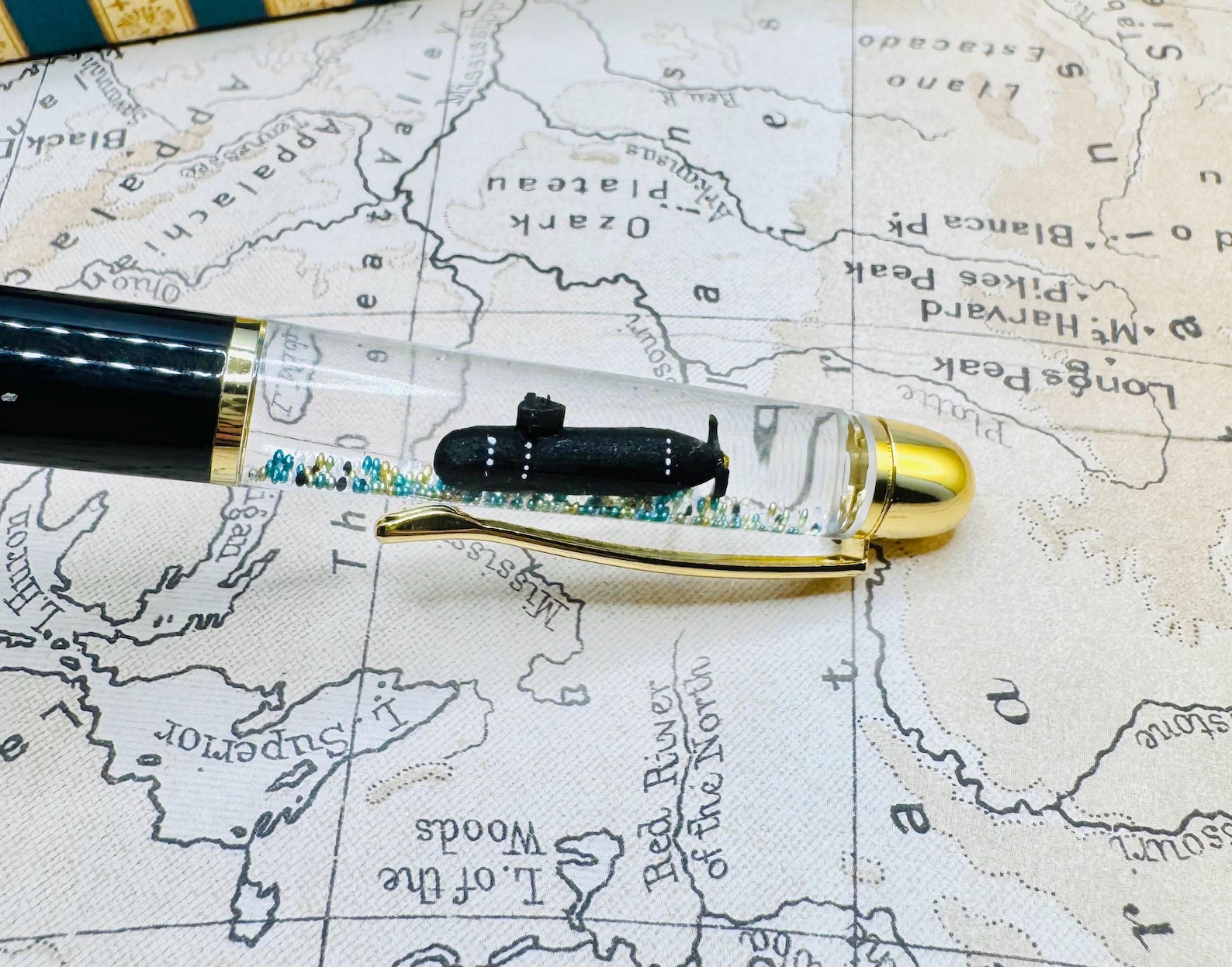 Military Submarine Float Pen, Novelty Navy Gift With Refill - Etsy