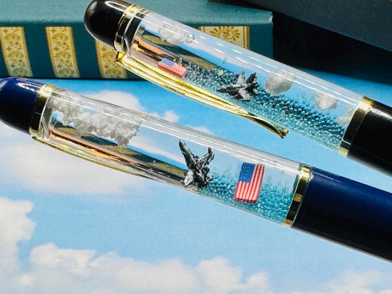 F18 Fighter Jet Float Pen - Military Aircraft Gift - Etsy