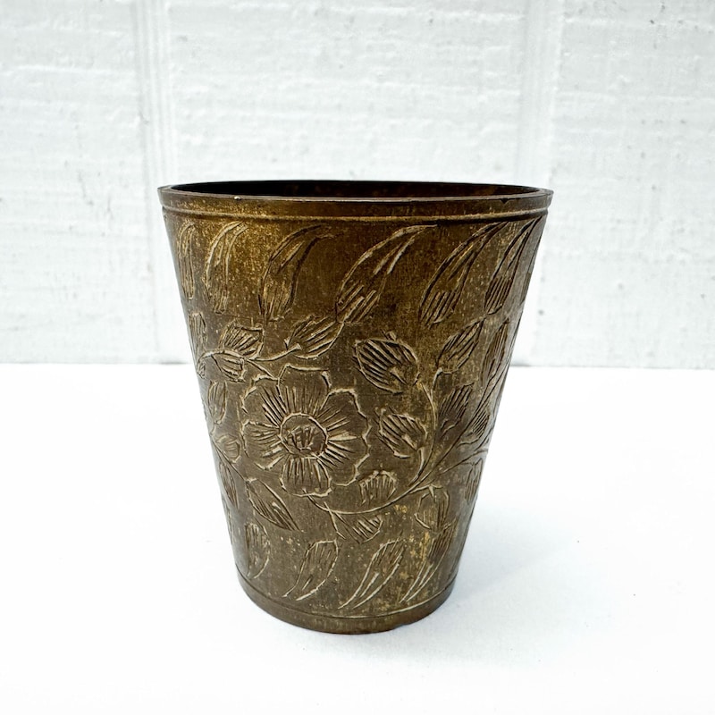 Vintage Lassi Cup Brass - Etsy