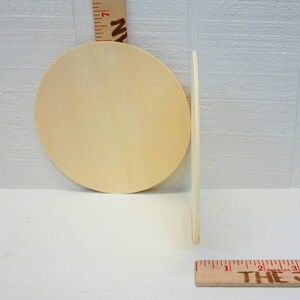 Wooden Circles 6 Inch Unfinished for Signs and Craft Projects Lot of 5 ...