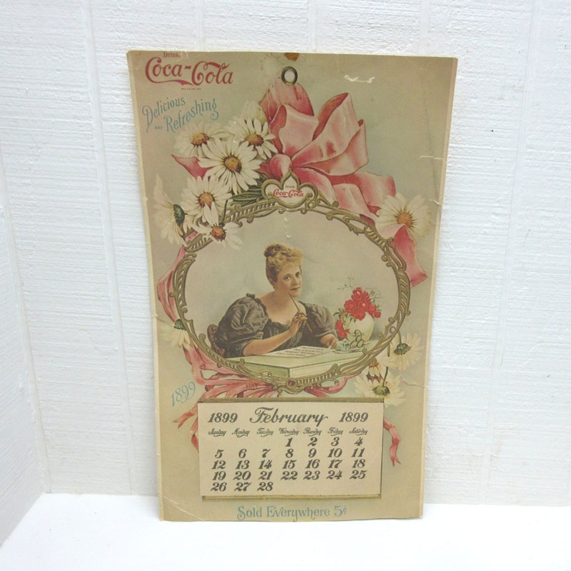 Coke Calendar - Etsy