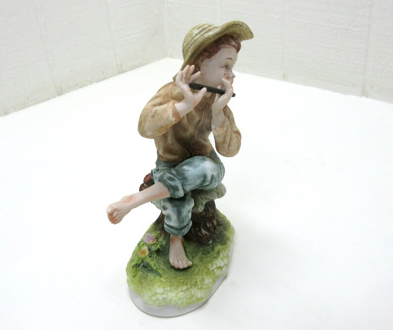 Vintage Lefton China Hand Painted Porcelain Tom Sawyer | Etsy