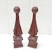 Vintage Cast Iron Finial - Architectural Salvage Steeple Finial 5 3/4 ...