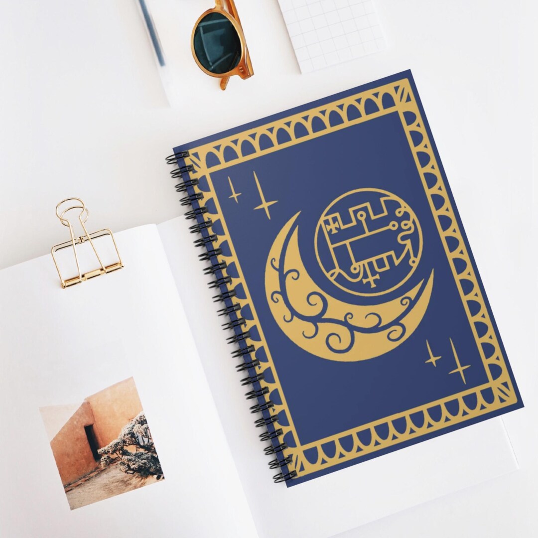 Stolas: the Grimoire HELLUVA BOSS Spiral Notebook - Etsy