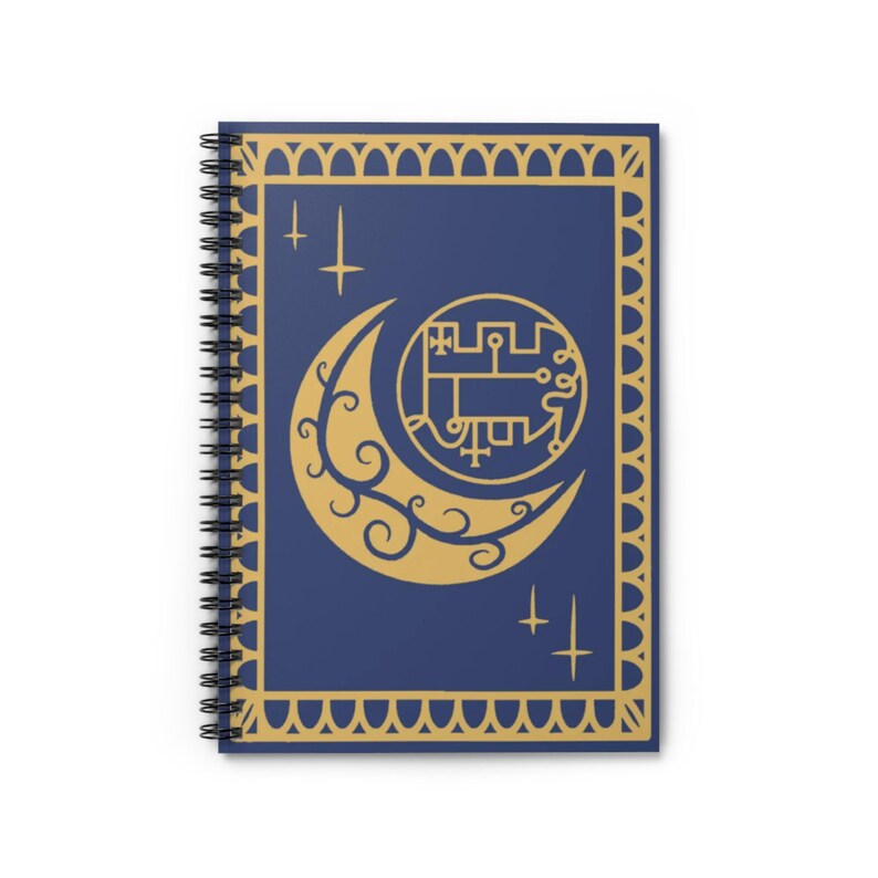 Stolas: the Grimoire HELLUVA BOSS Spiral Notebook - Etsy