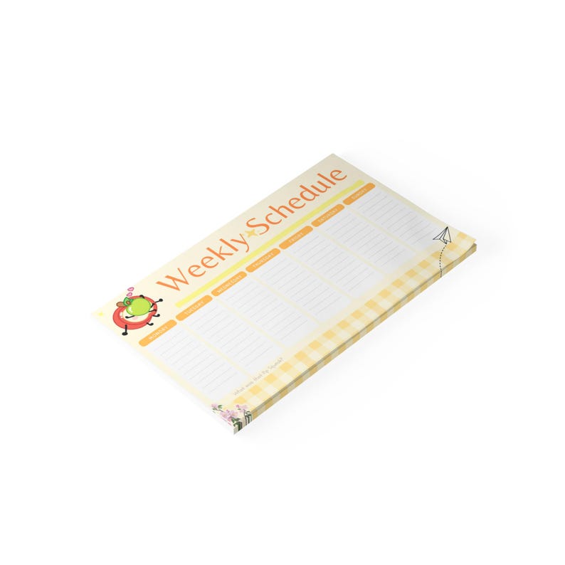 Caleb "apple Emoji" Weekly Planner LOVE AND DEEPSPACE Note Pads - Etsy