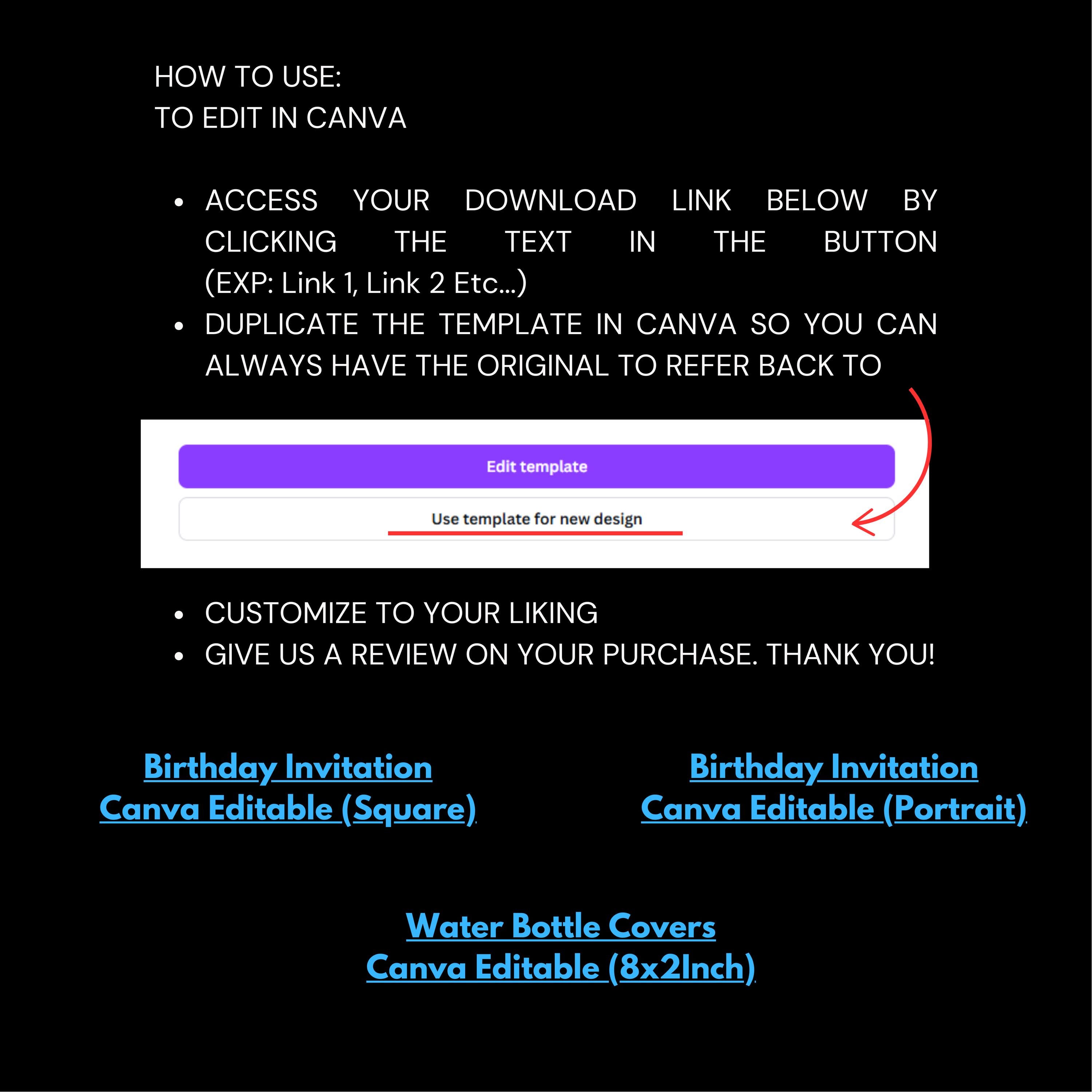 Solo Leveling Anime Birthday Invitation: Editable Canva Template ...