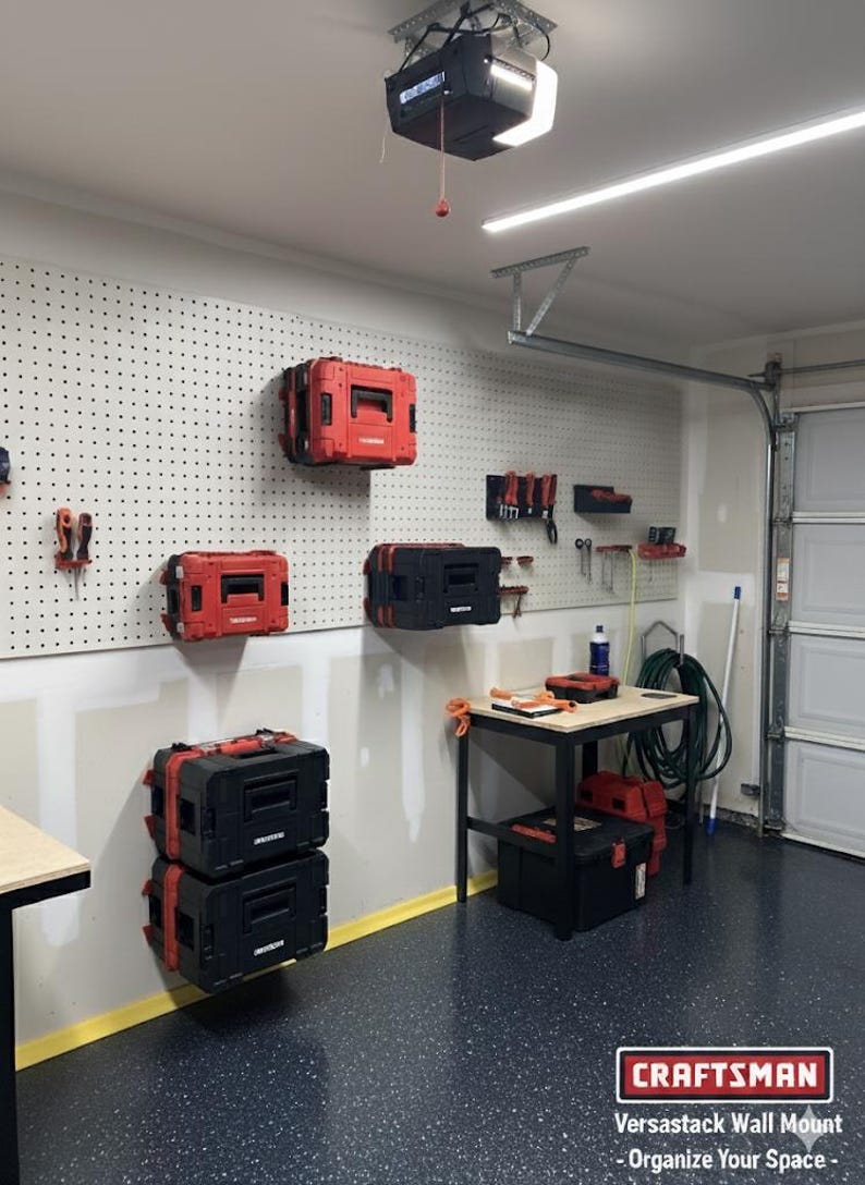 Craftsman Versastack / Dewalt Tstak Wall Mount – 3D Printed Quick ...