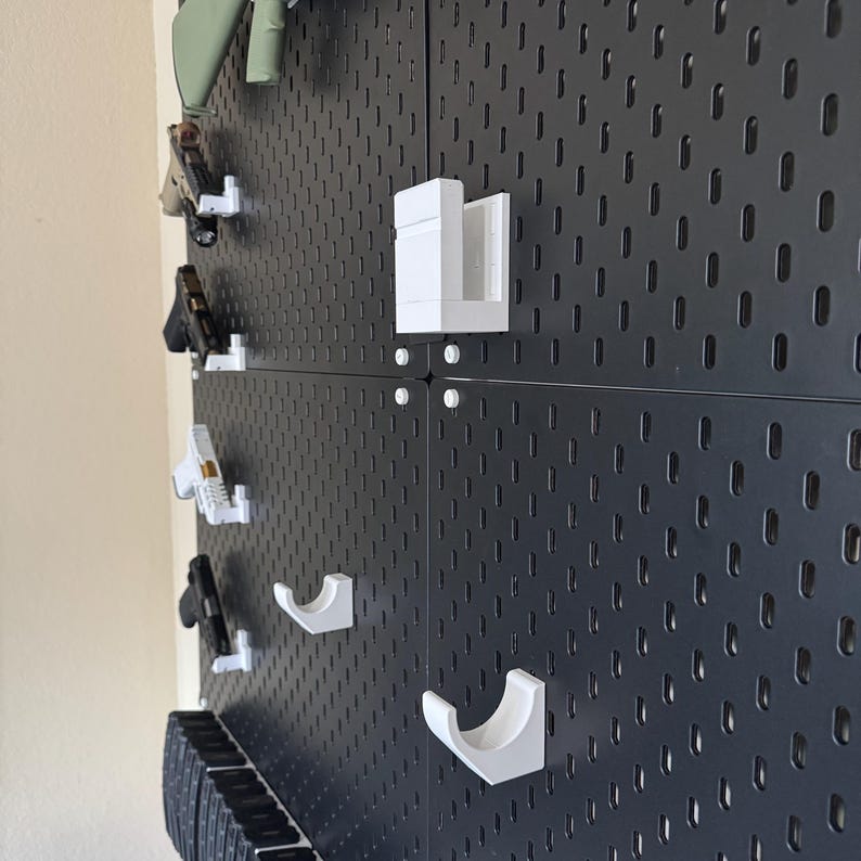 AR-15 IKEA SKADIS Mount | 3D Printed Rifle Storage Hooks - Etsy