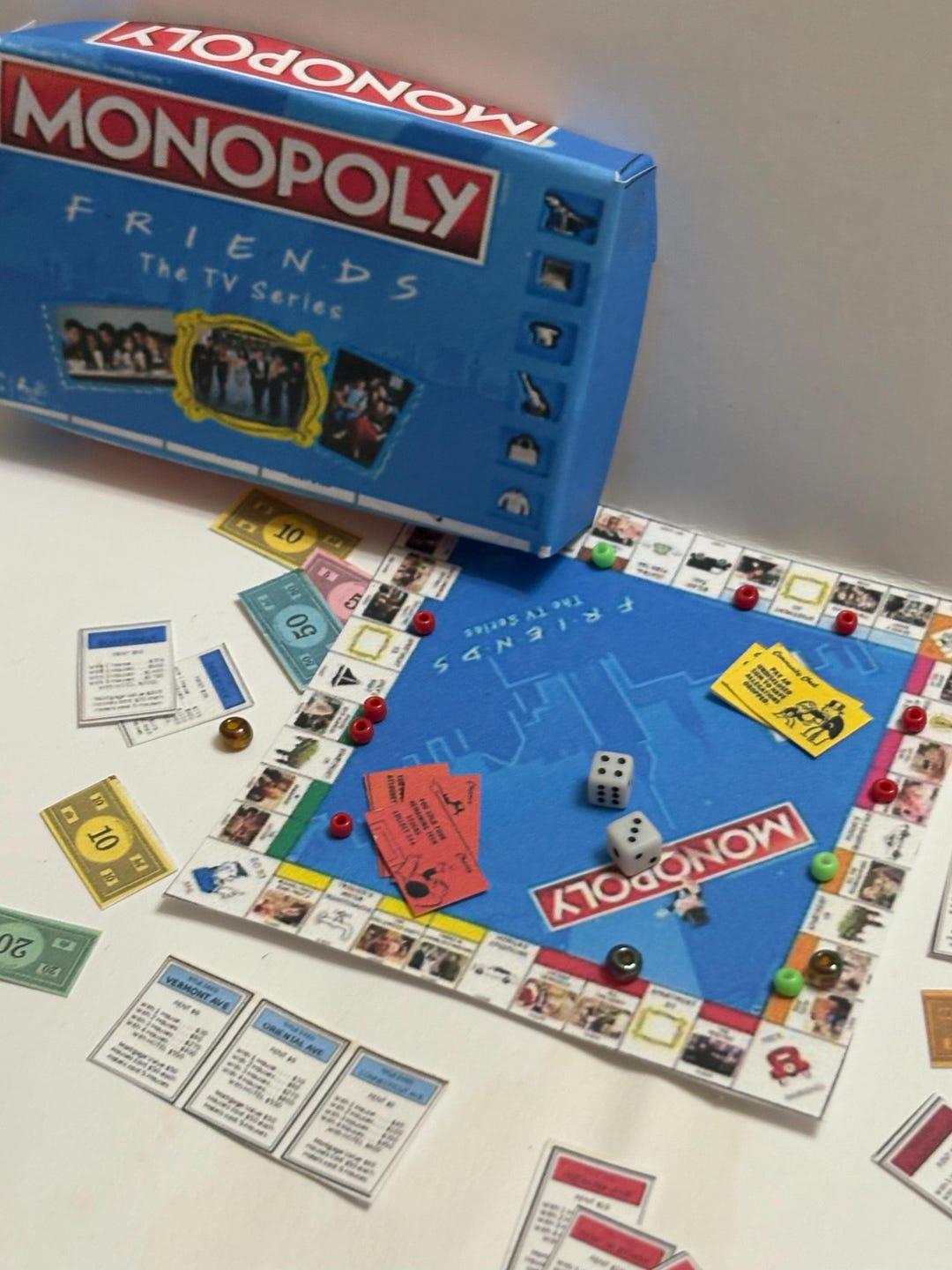 Miniature Friends Monopoly 1:6 Scale - Etsy