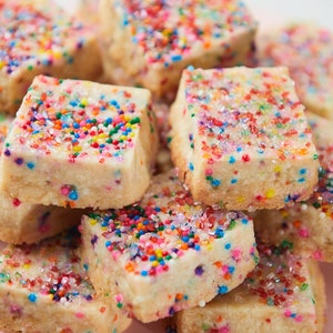 RAINBOW Brites - THE BEST Shortbread Cookies - 12 or 24 Cookies ...